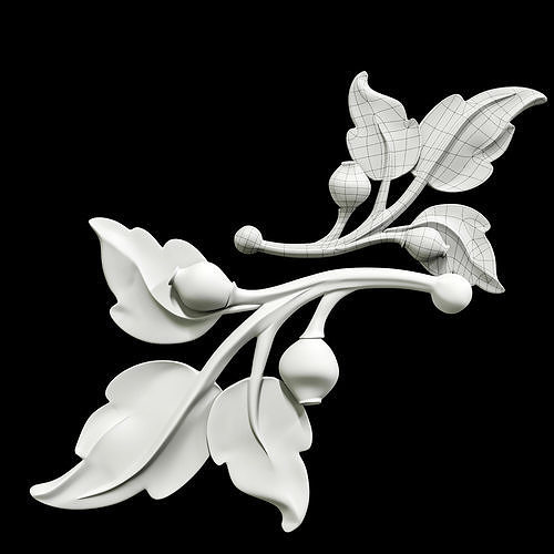 3D model NPU-470R decor Poliuretan Stavros VR / AR / low-poly | CGTrader