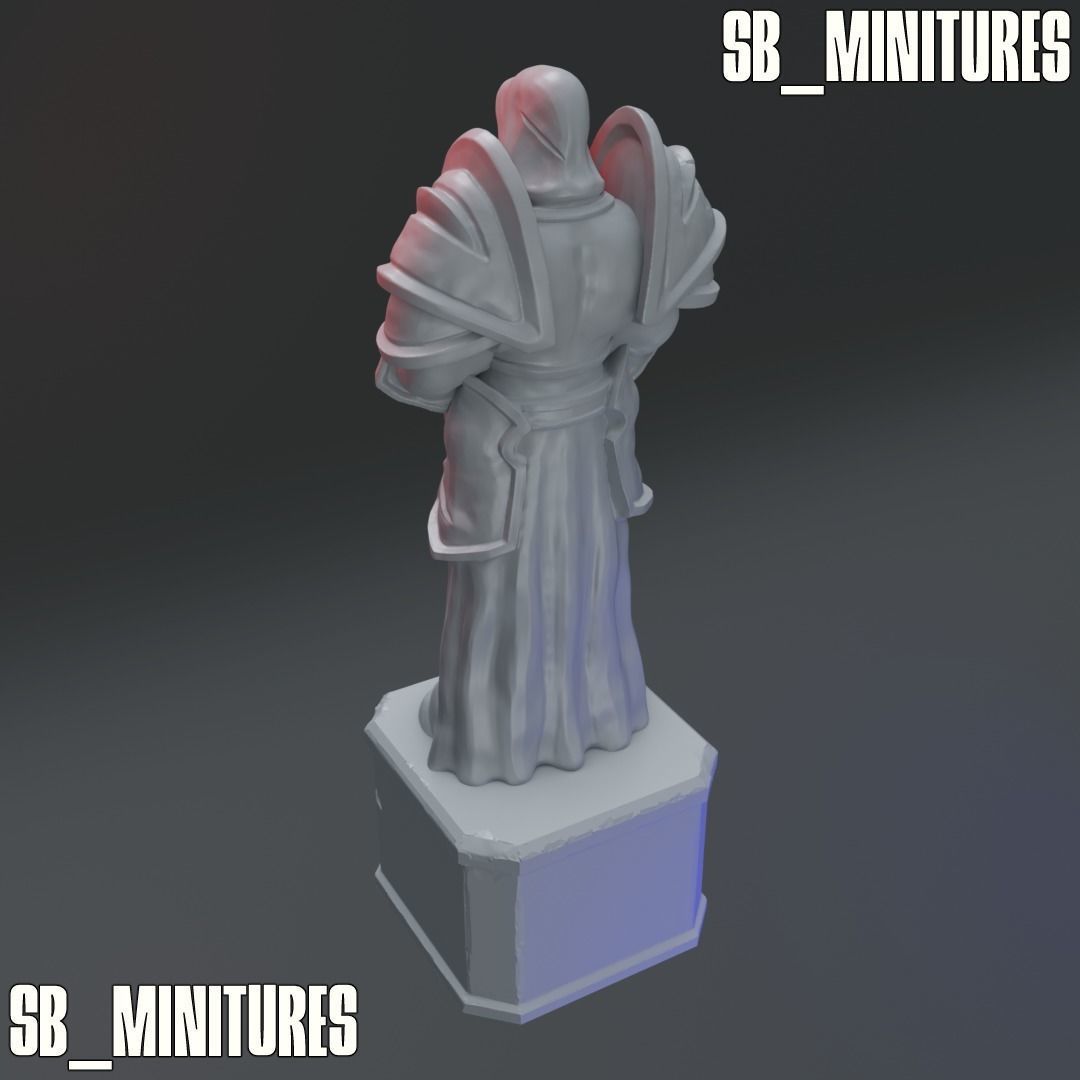 Dark Statue free 3D model 3D printable | CGTrader
