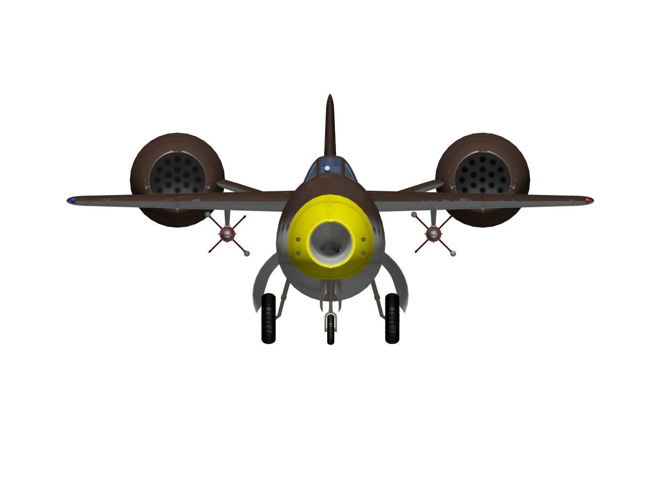 focke-wulf super lorin 3D model | CGTrader