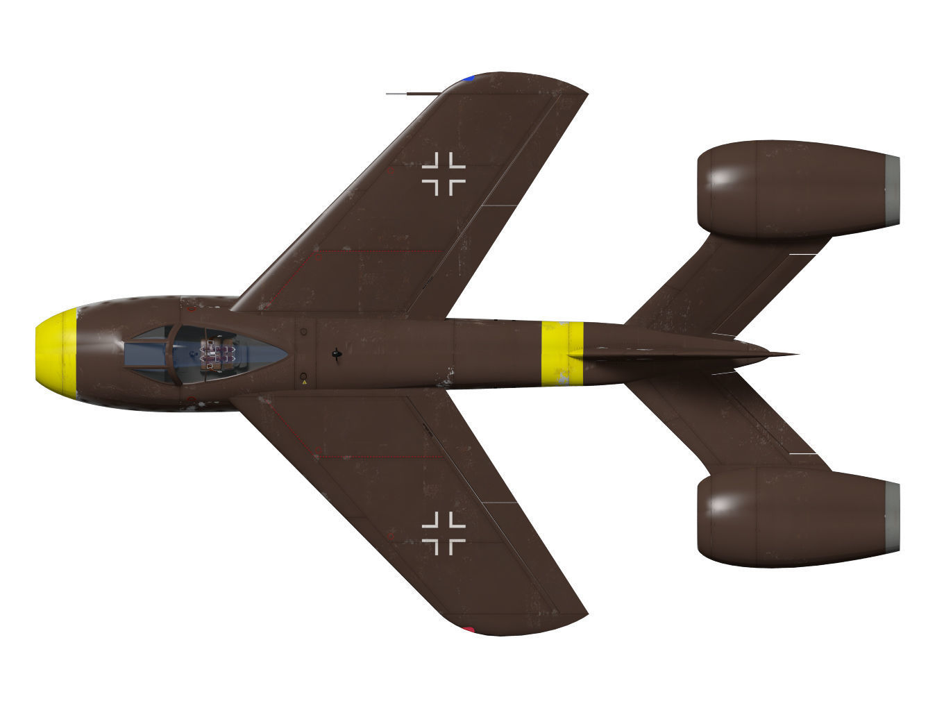 focke-wulf super lorin 3D model | CGTrader