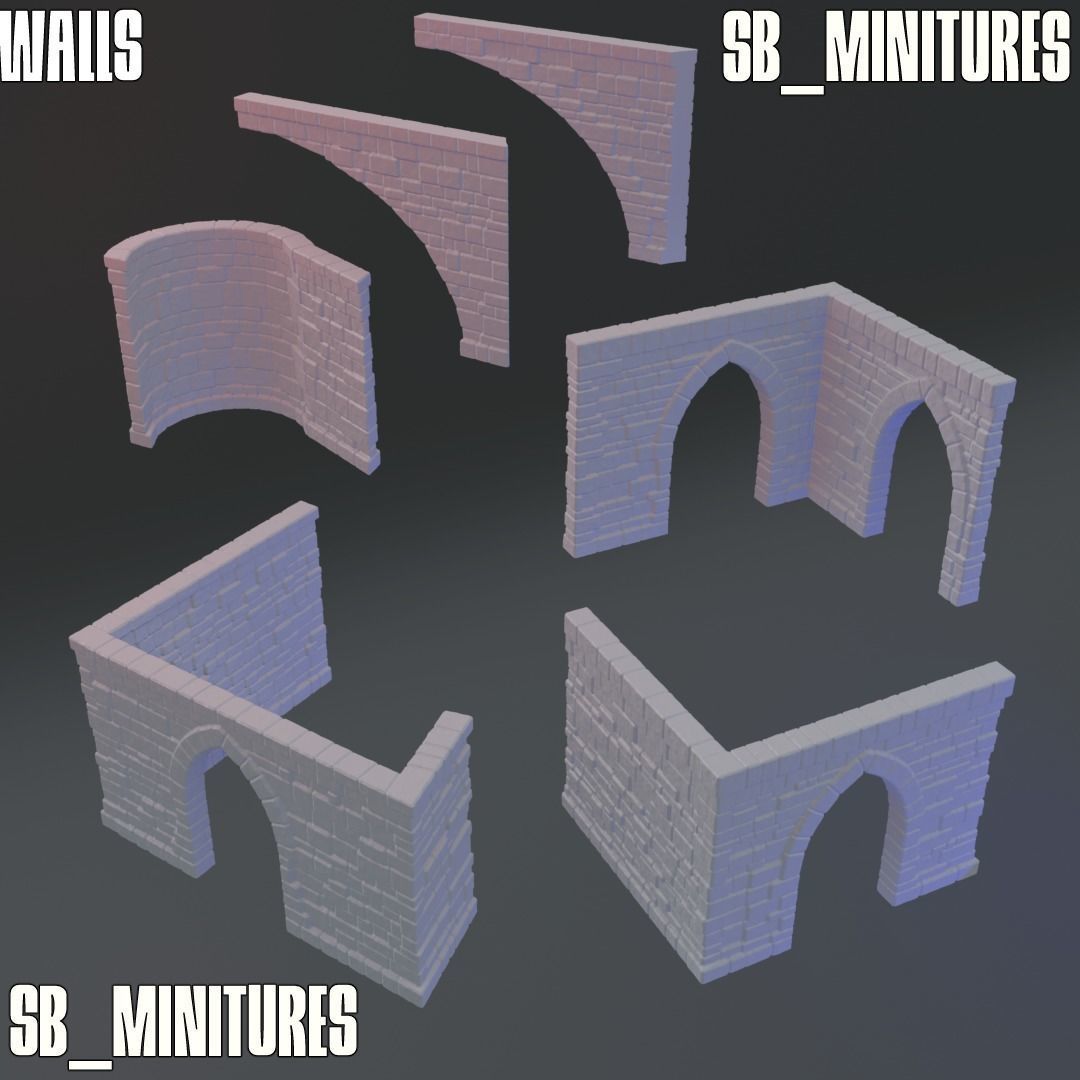 Undead Burg Building 3D model 3D printable | CGTrader