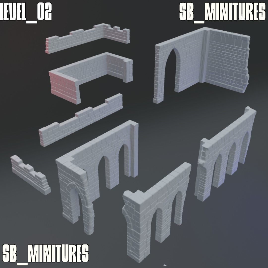 Undead Burg Building 3D model 3D printable | CGTrader