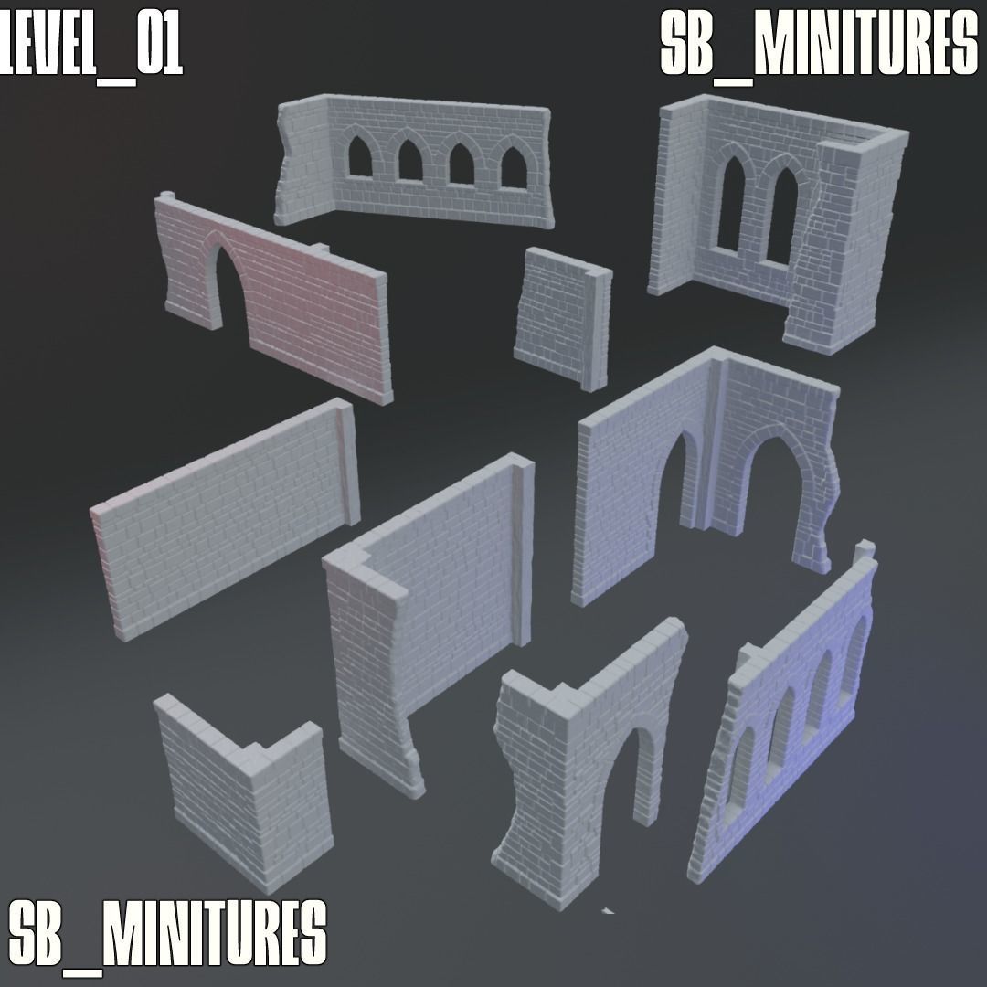 Undead Burg Building 3D model 3D printable | CGTrader