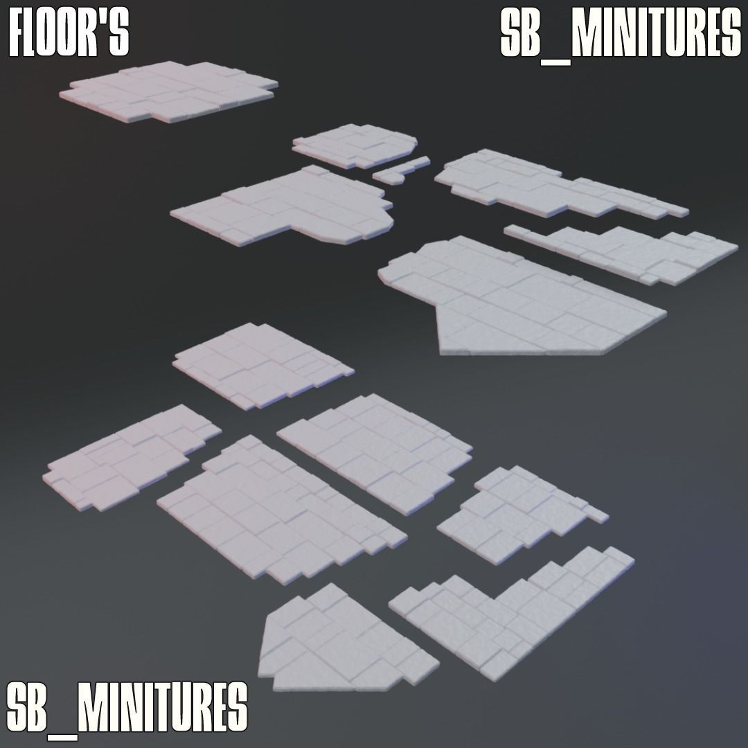 Undead Burg Building 3D model 3D printable | CGTrader