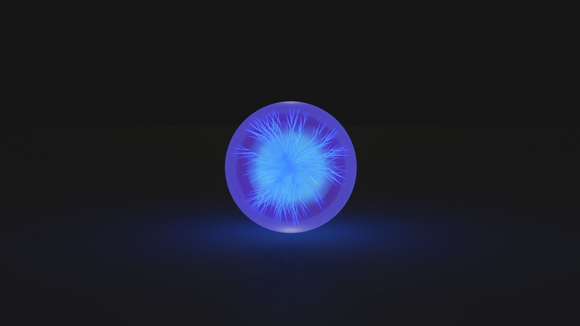 Tesla ball 3D model | CGTrader