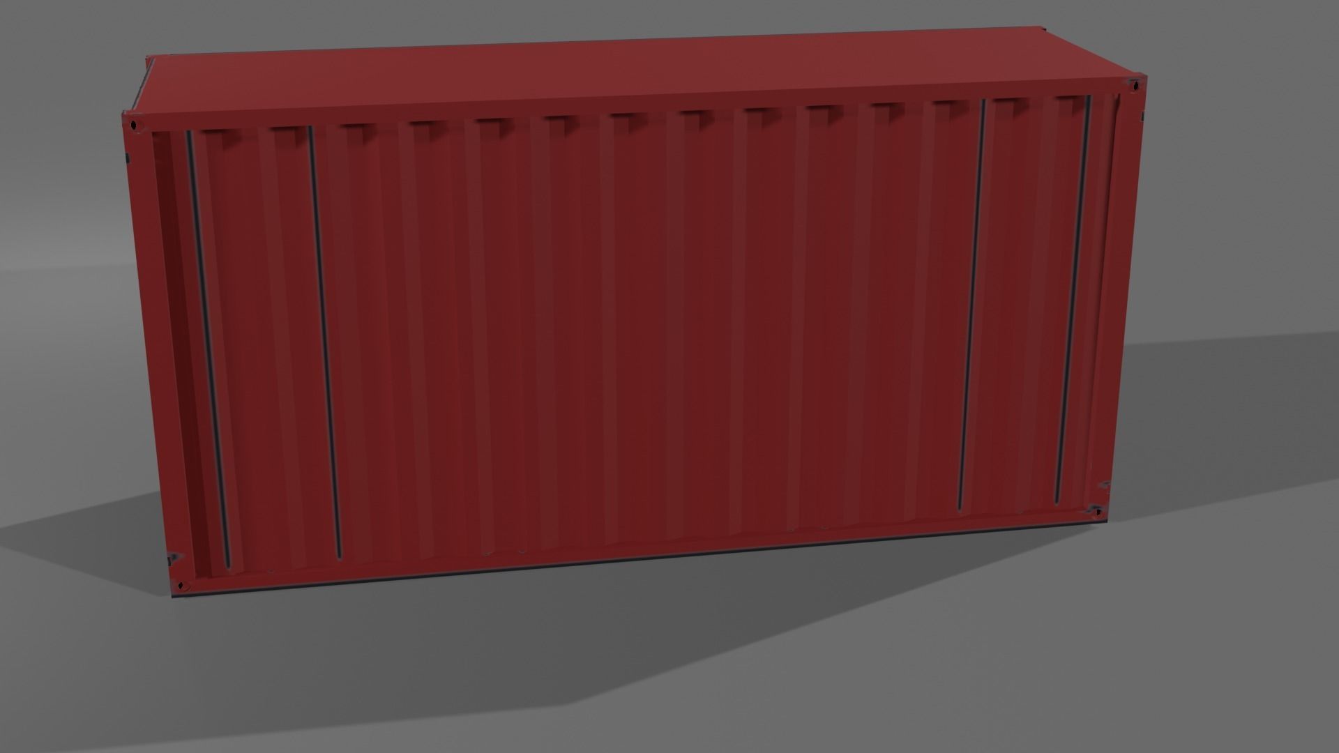 Old rust container free 3D model | CGTrader