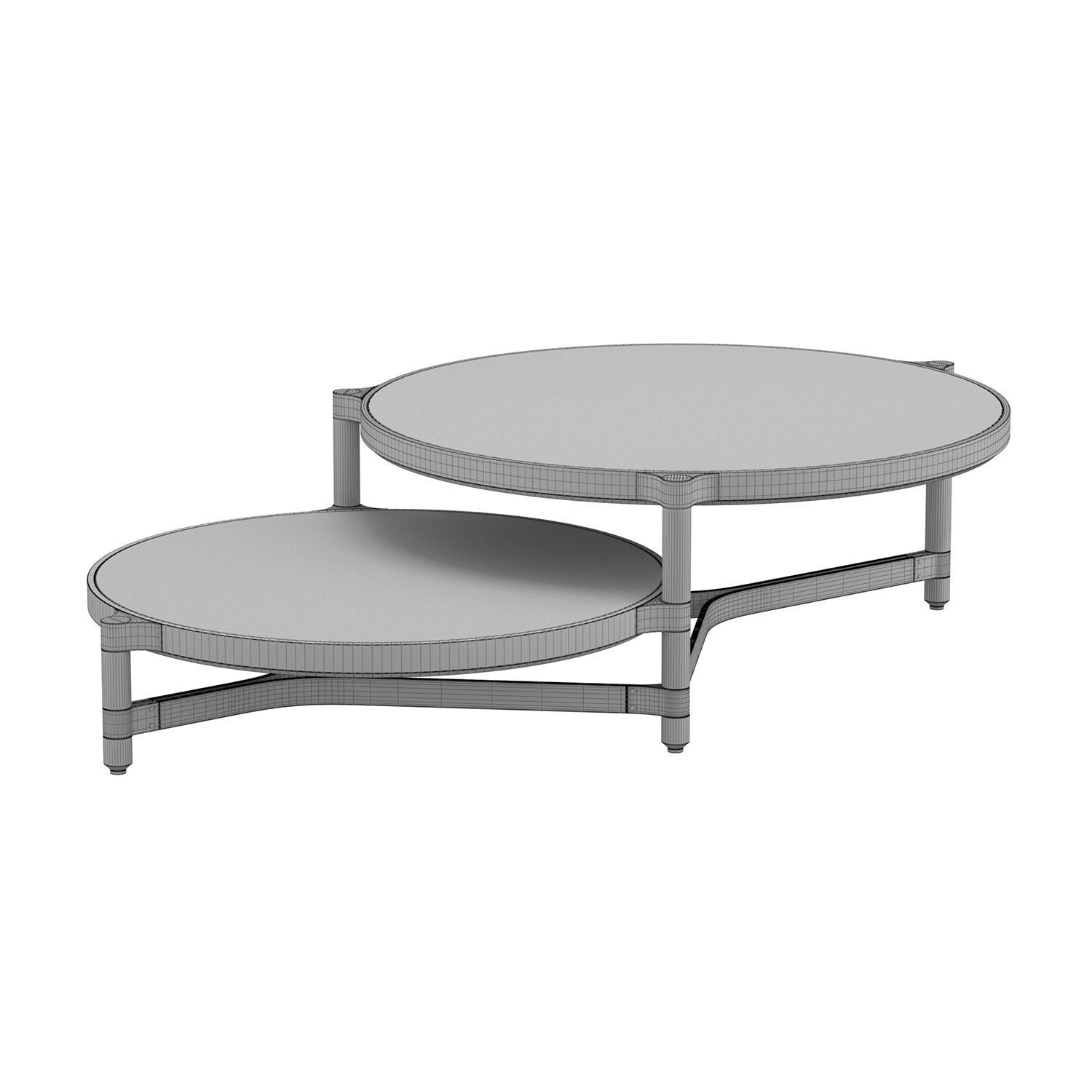 Eclipse Cocktail Table 3D model | CGTrader