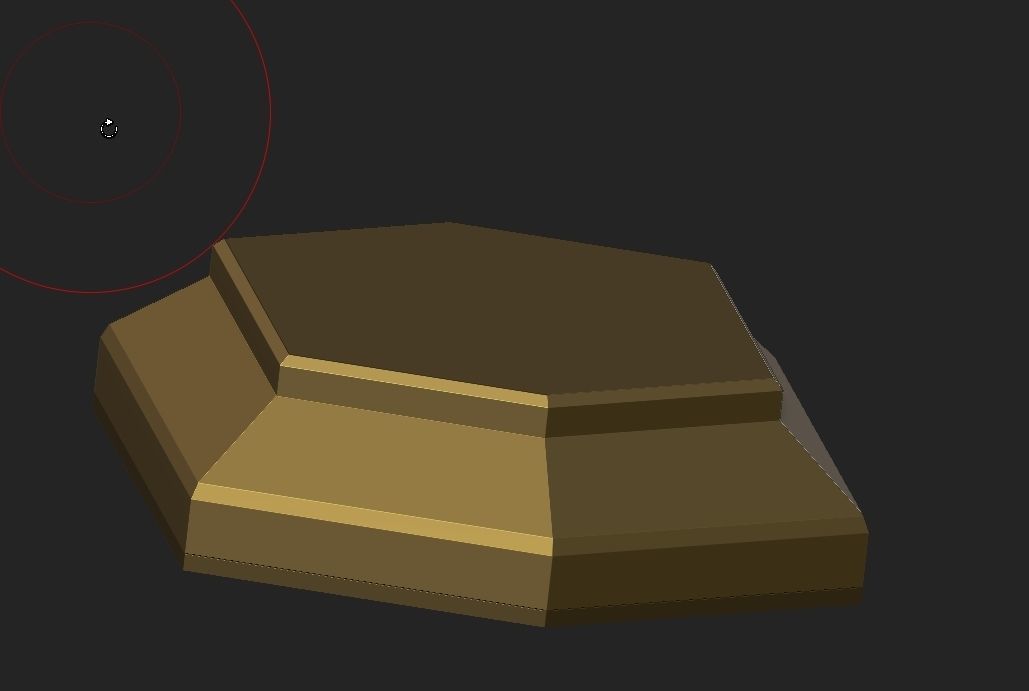 hexagonal base for figurine free 3D model 3D printable | CGTrader