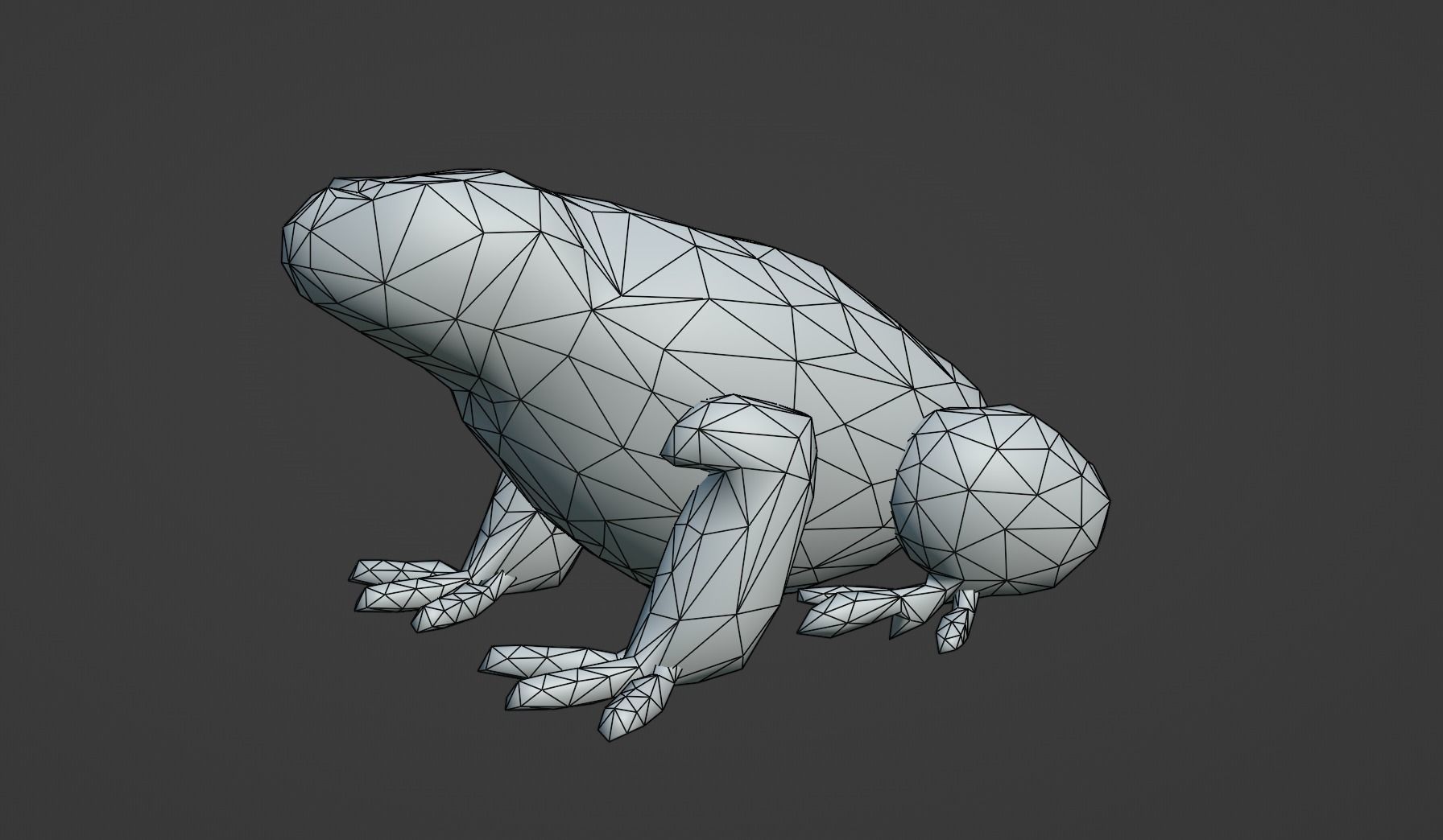 3D model Low Poly Toad Rigged With Realistic Texture VR / AR / low-poly ...