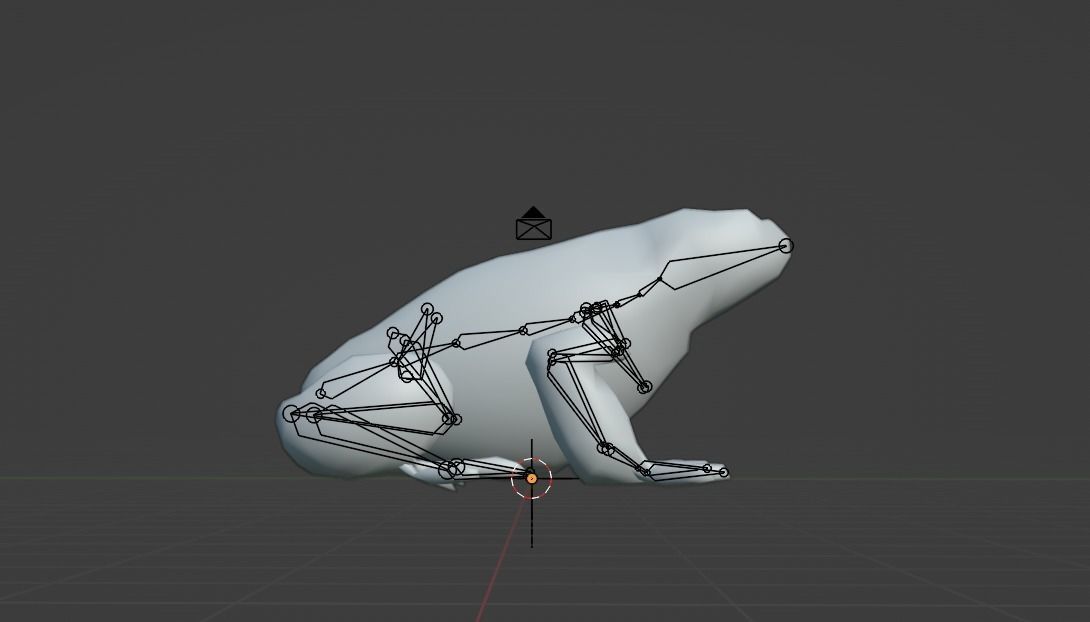 3D model Low Poly Toad Rigged With Realistic Texture VR / AR / low-poly ...