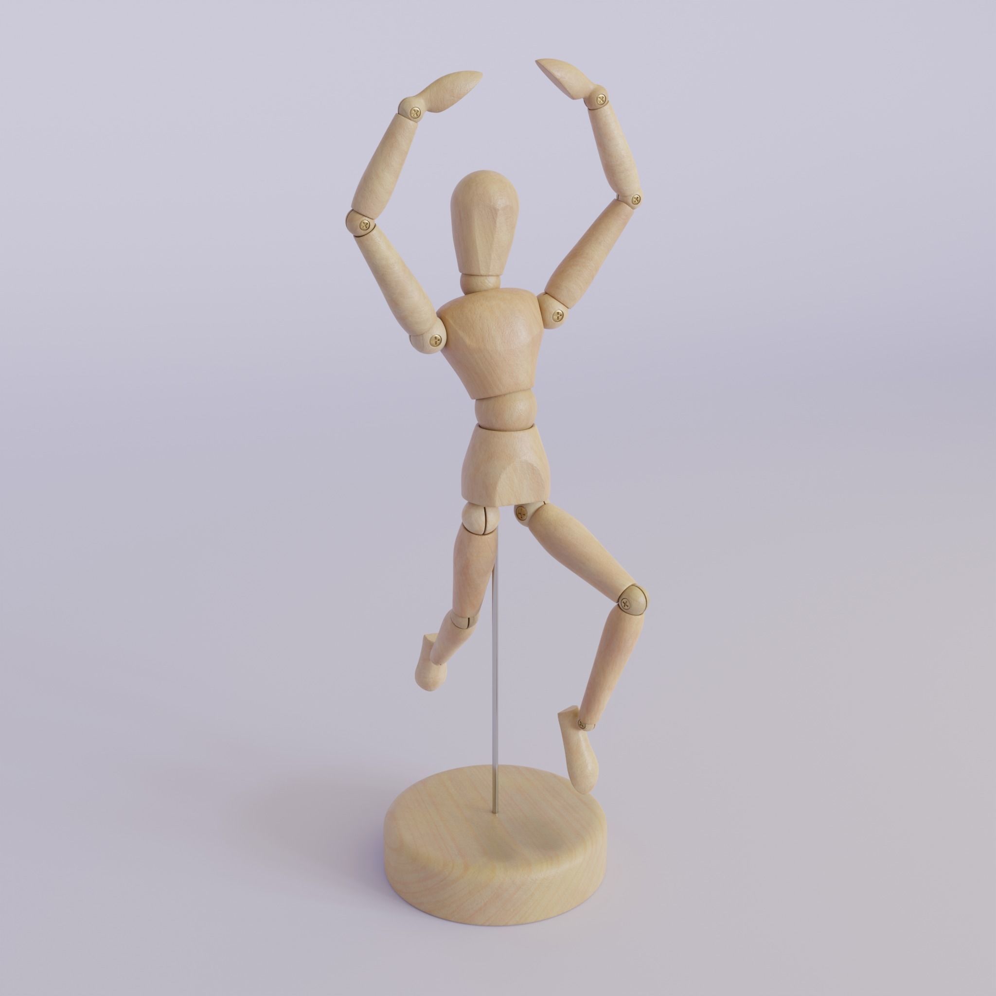 Art Dummy 3D model rigged | CGTrader