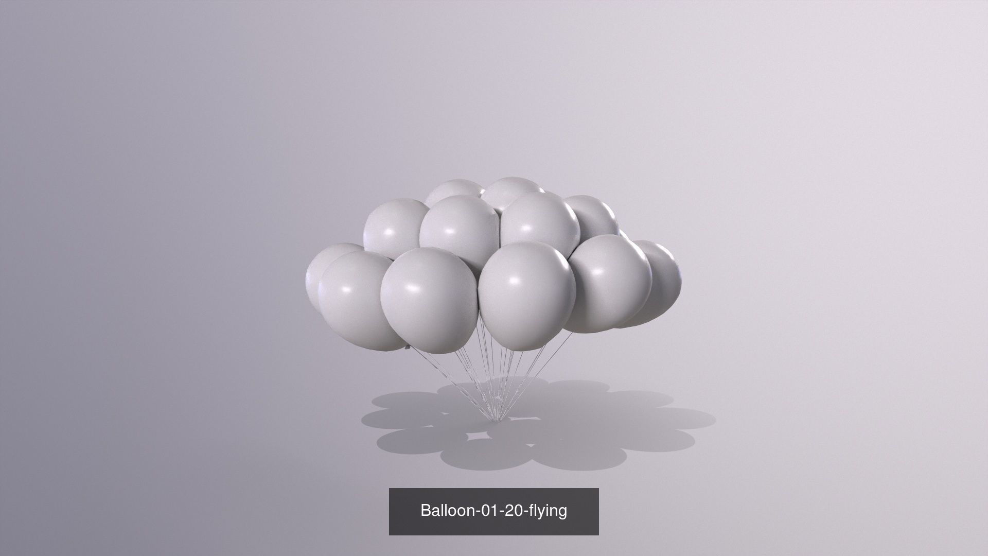 Balloons simulation pack 3D Model Collection | CGTrader