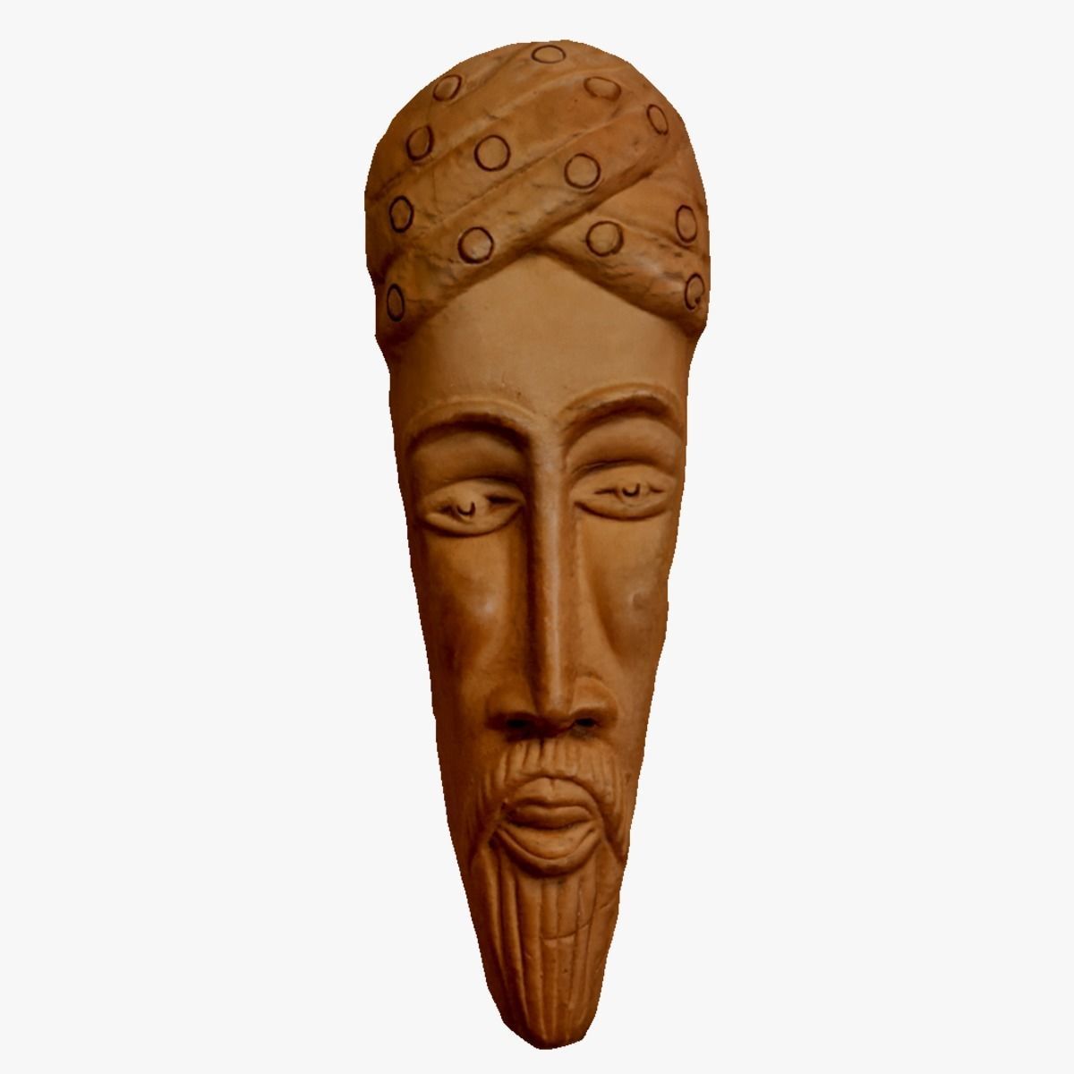 Persian Earthen Mask 3D model | CGTrader