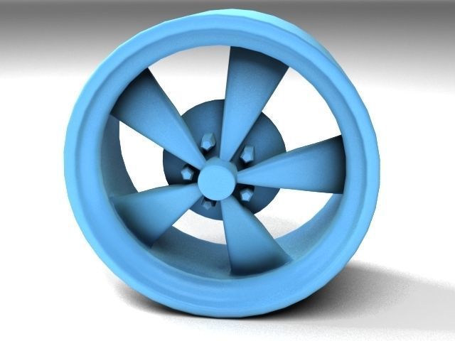 5 Rims 3D Model wheel cover for car 3D model | CGTrader
