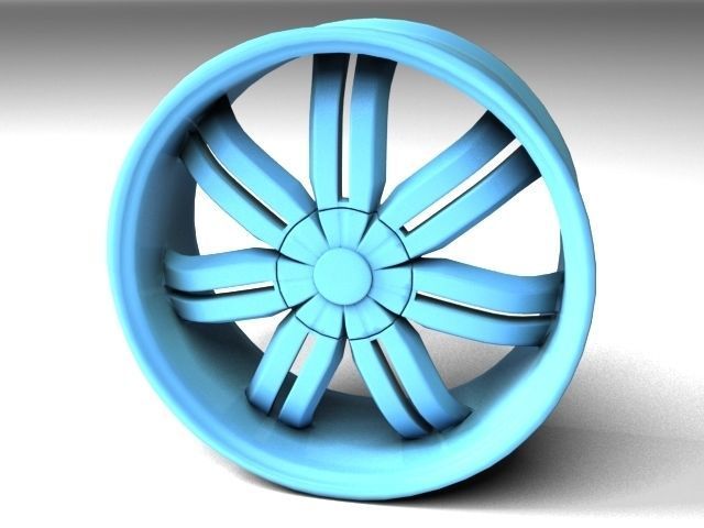 5 Rims 3D Model wheel cover for car 3D model | CGTrader
