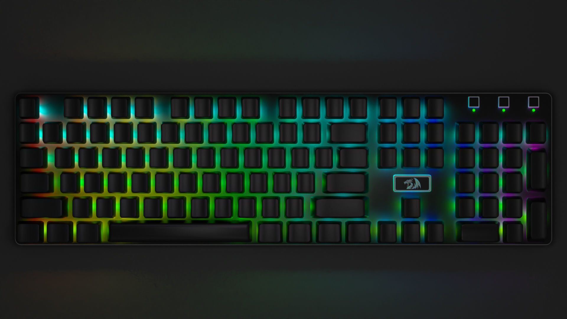 Red Dragon Devarajas Gaming Keyboard 3D model | CGTrader