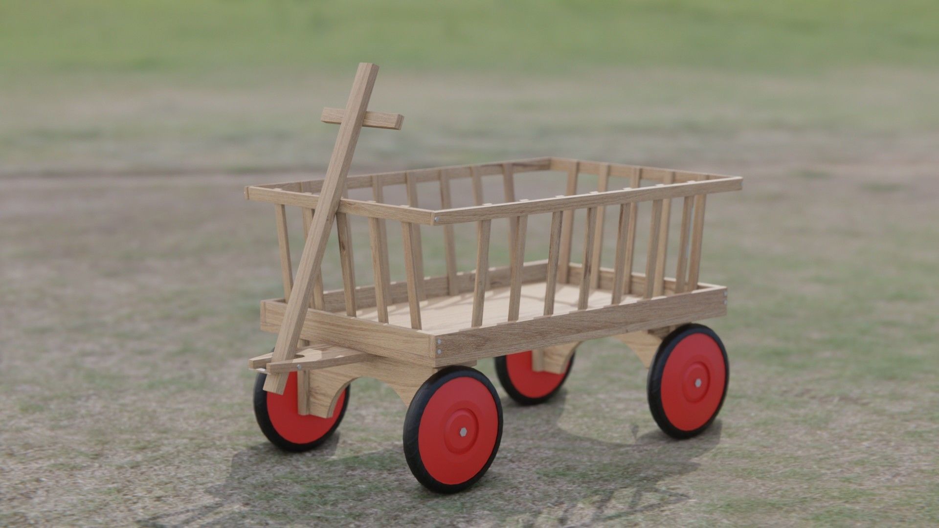Cart Wagon 3D model | CGTrader
