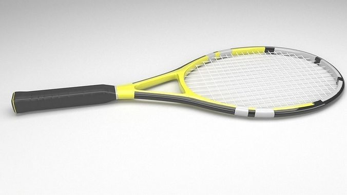 3D model Tennis Racket VR / AR / low-poly | CGTrader