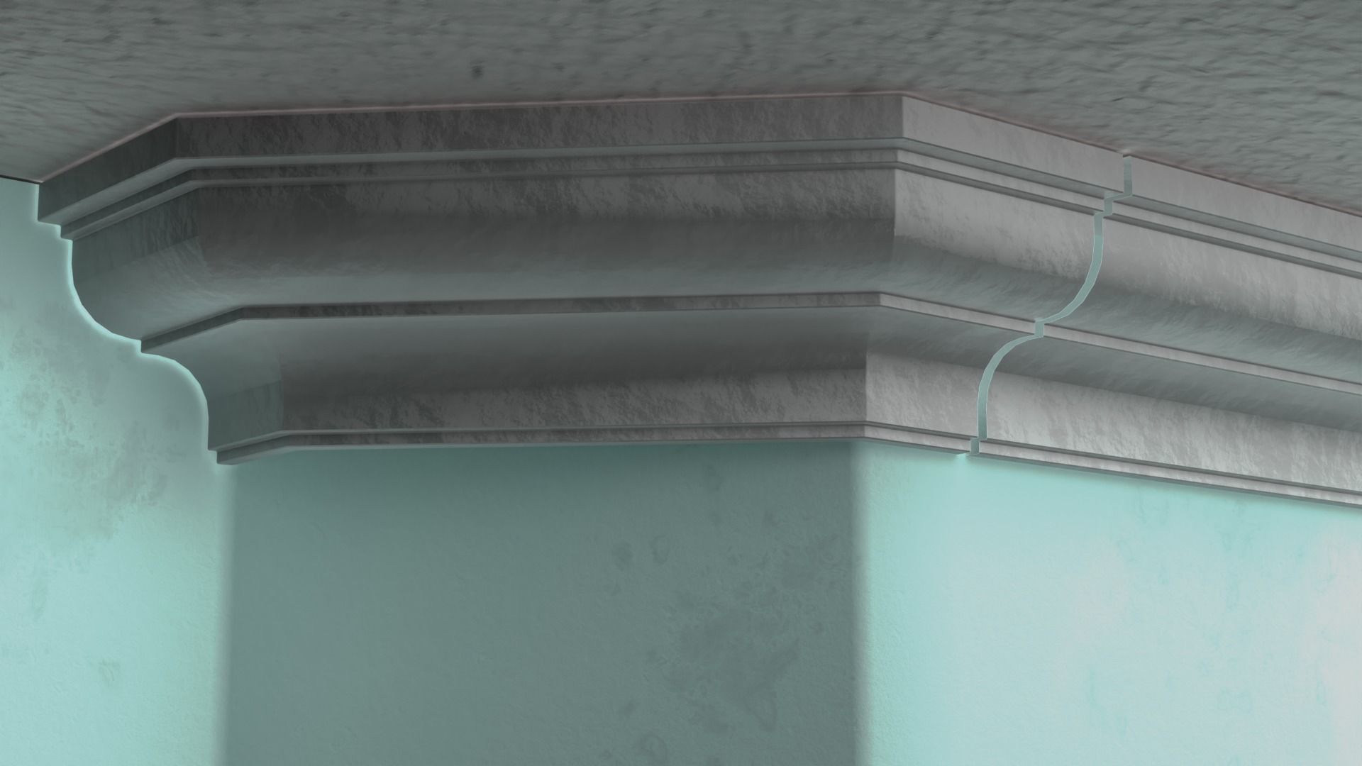 3D model 24 plaster frame VR / AR / low-poly | CGTrader