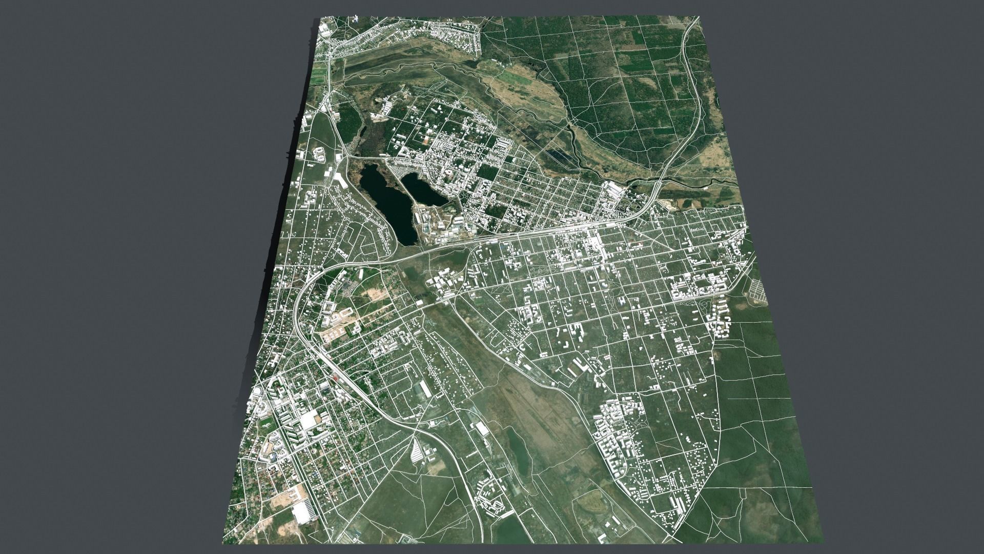 Cityscape Irpin Ukraine 3D model | CGTrader