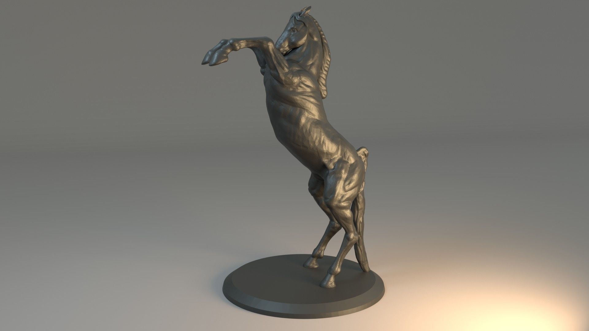 Horse sculpture 3d print 3D model 3D printable | CGTrader
