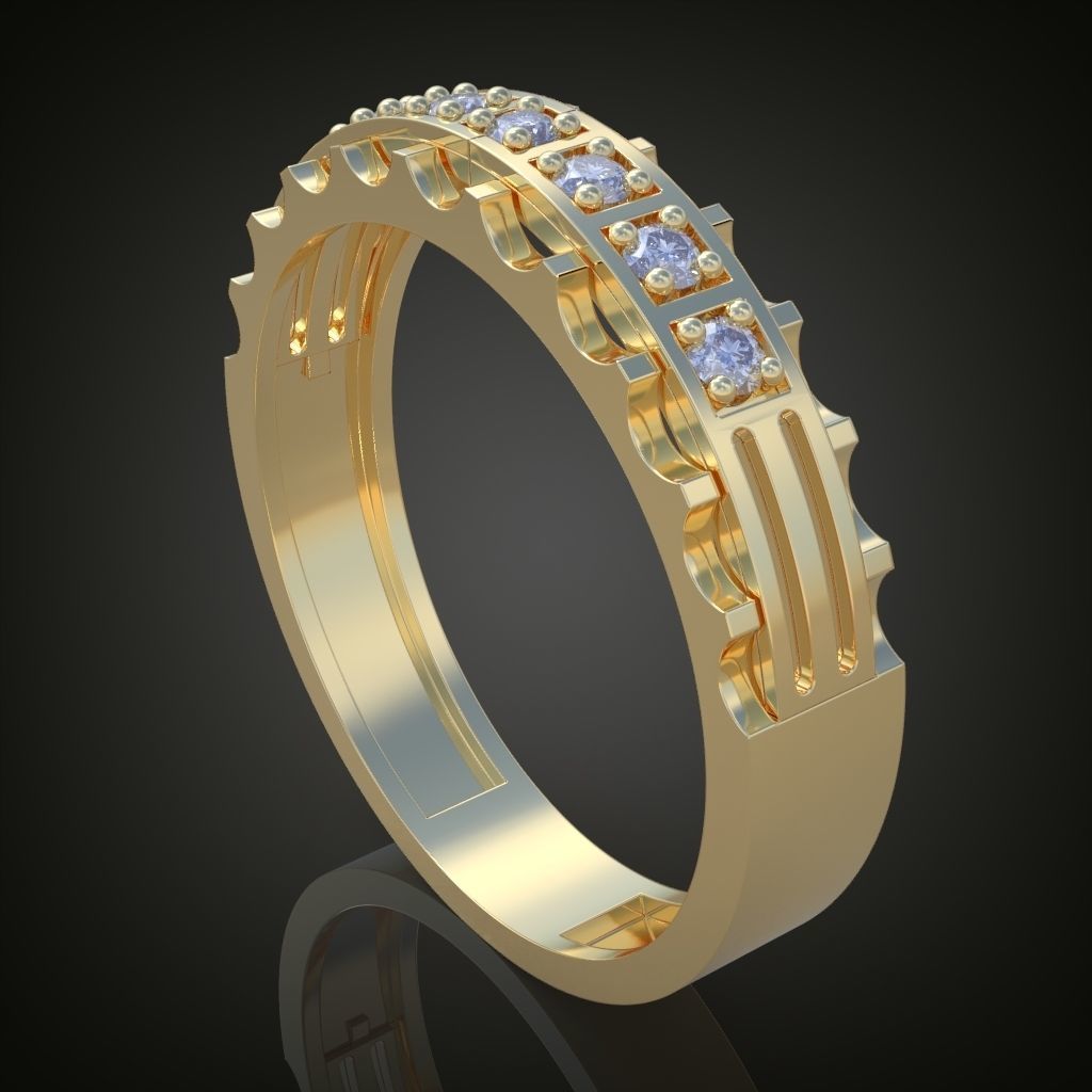 Ring 3D model 0124 printable model15 3D model 3D printable | CGTrader