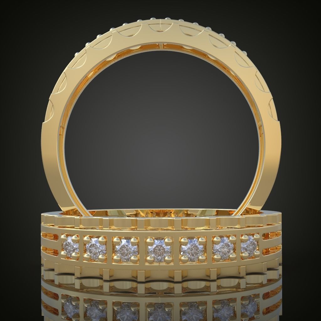 Ring 3D model 0124 printable model15 3D model 3D printable | CGTrader