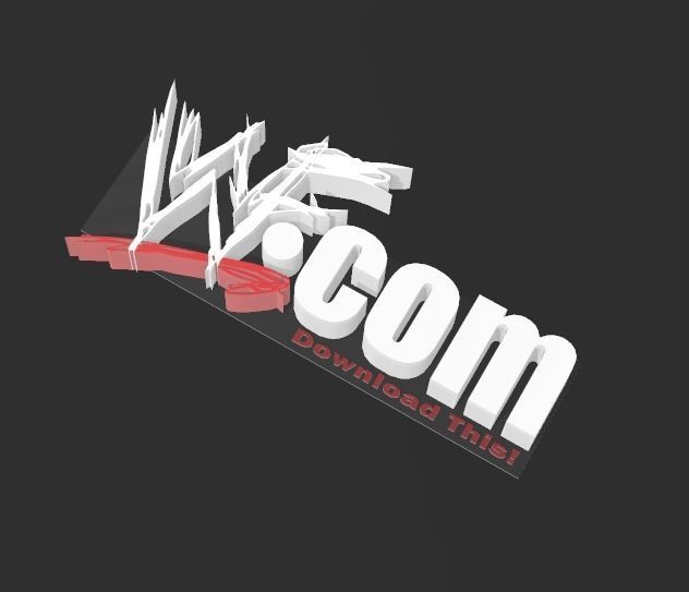 WWF RAW 2000 Stage 3D model 3D printable | CGTrader