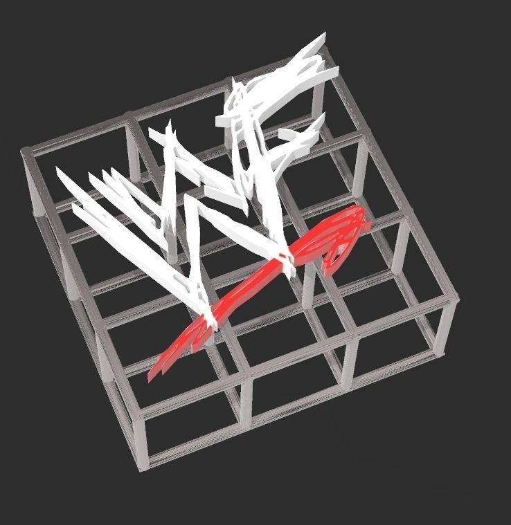 WWF RAW 2000 Stage 3D model 3D printable | CGTrader