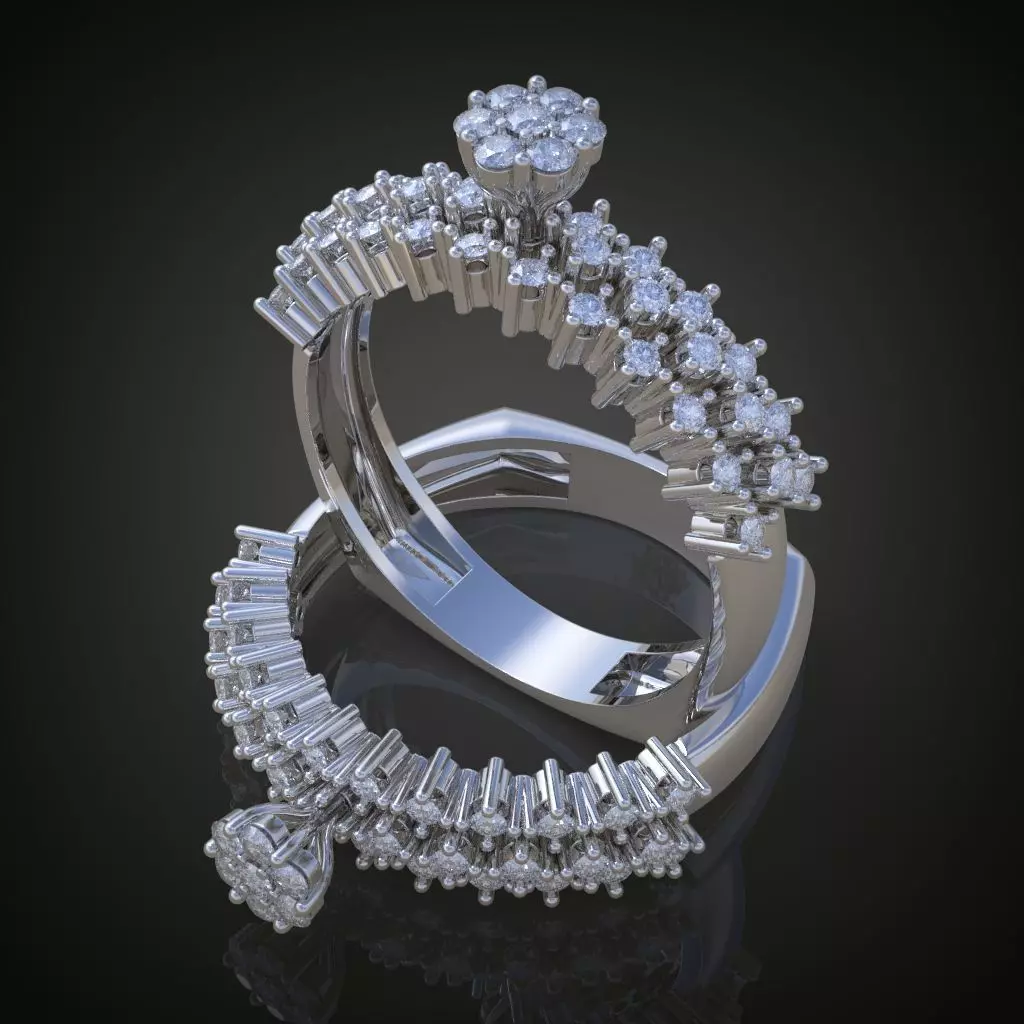 Ring 3D model 0154 printable model12- 3D model 3D printable | CGTrader