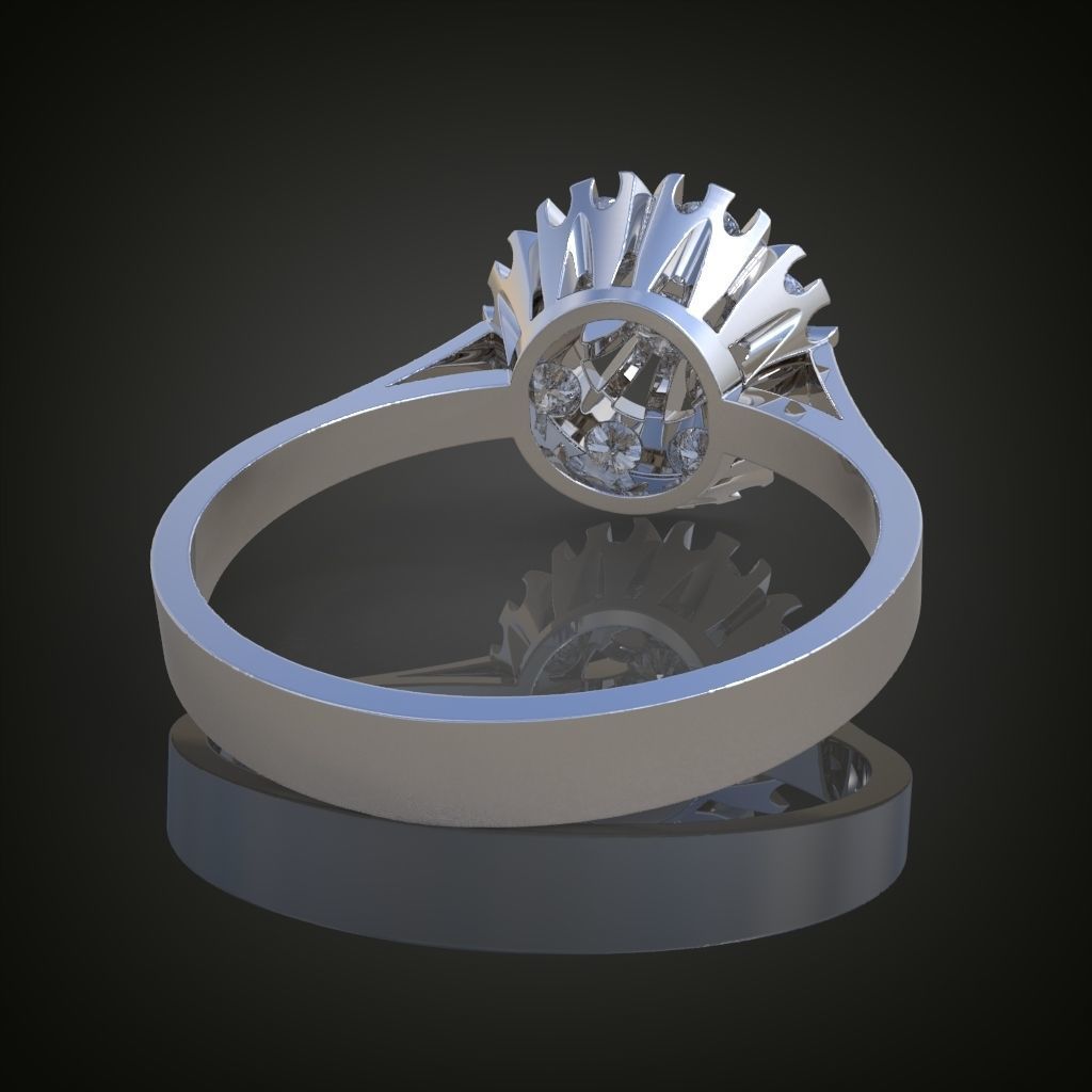 Ring 3D model 0161 printable model13 3D model 3D printable | CGTrader