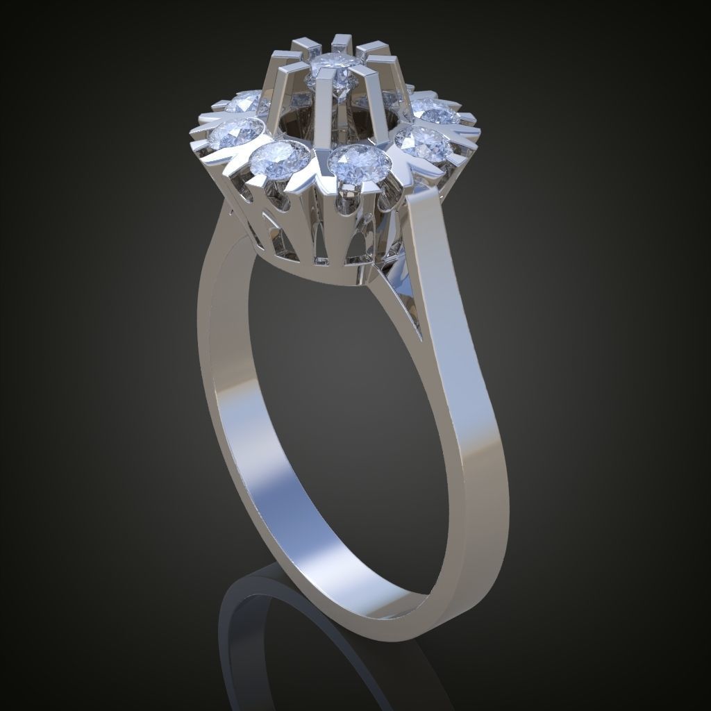 Ring 3D model 0161 printable model13 3D model 3D printable | CGTrader