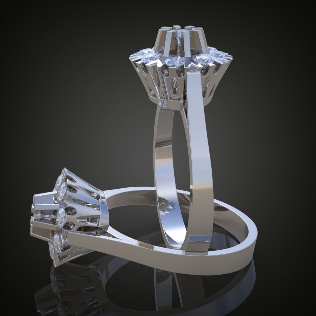 Ring 3D model 0161 printable model13 3D model 3D printable | CGTrader