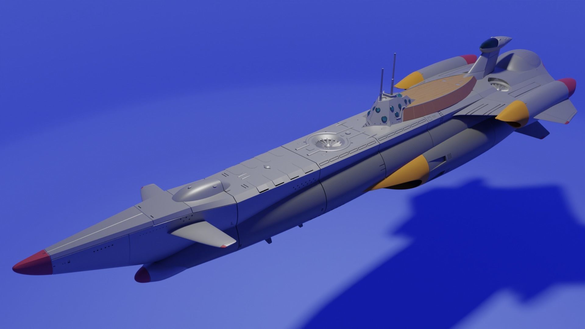 The Nautilus Nadia Secret of the Blue Water 3D model 3D printable ...