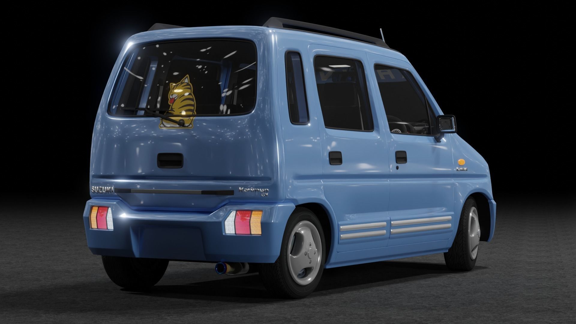 KEI Suzuki Maruti Karimun Wagon-R GX Gen-1 3D model | CGTrader