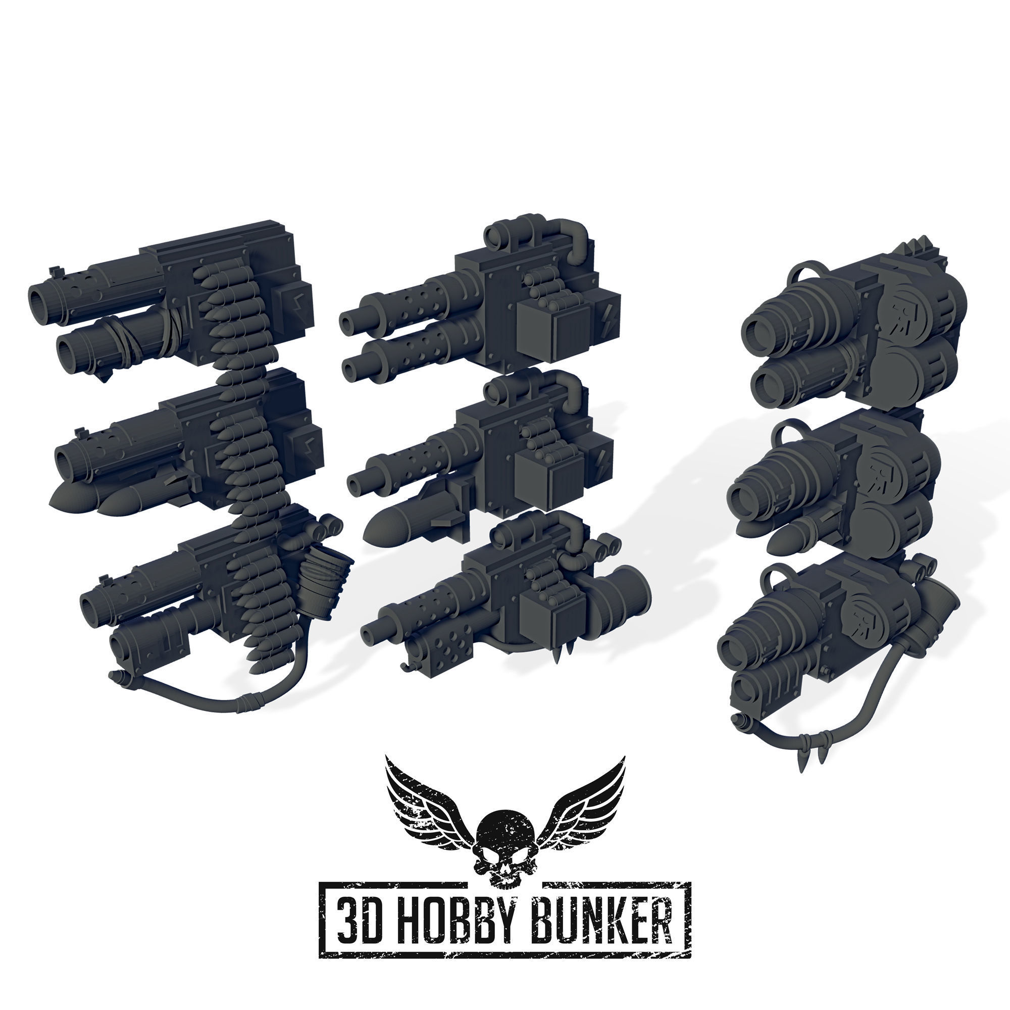 Ork Armored Bosses 3D model 3D printable | CGTrader