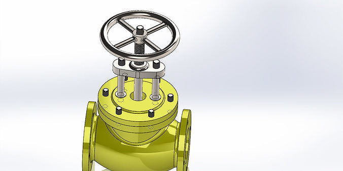 stop valve 3D model | CGTrader
