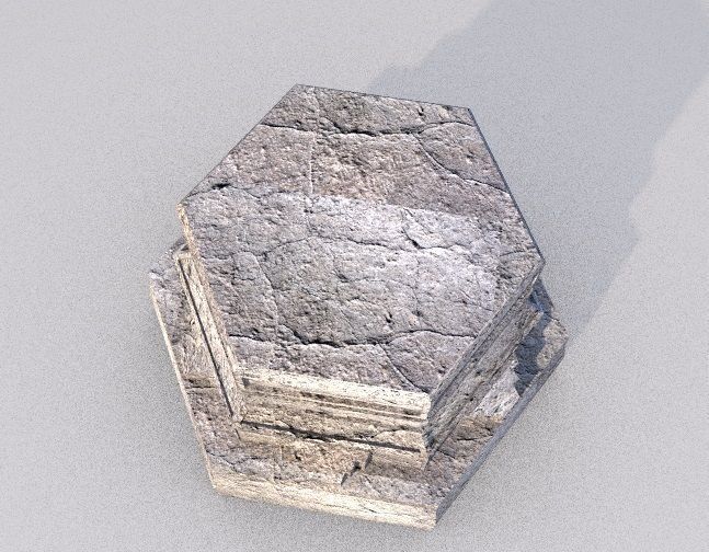 Pedestal Statue Sculpture Base 3D model 3D printable | CGTrader