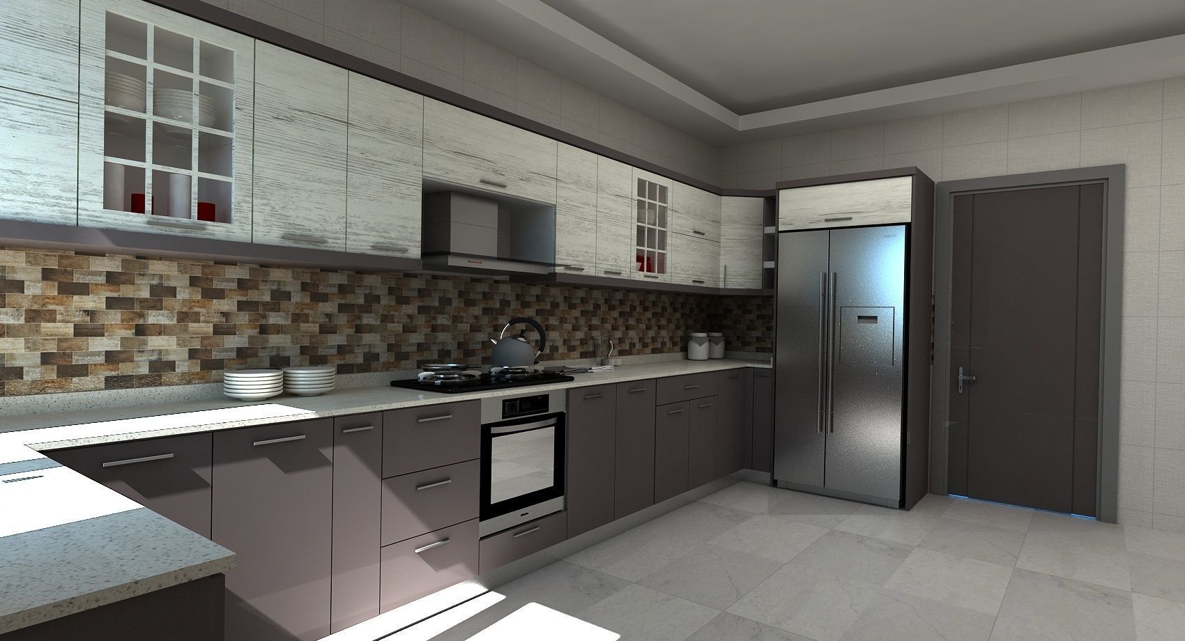 kitchen corona 3D model | CGTrader