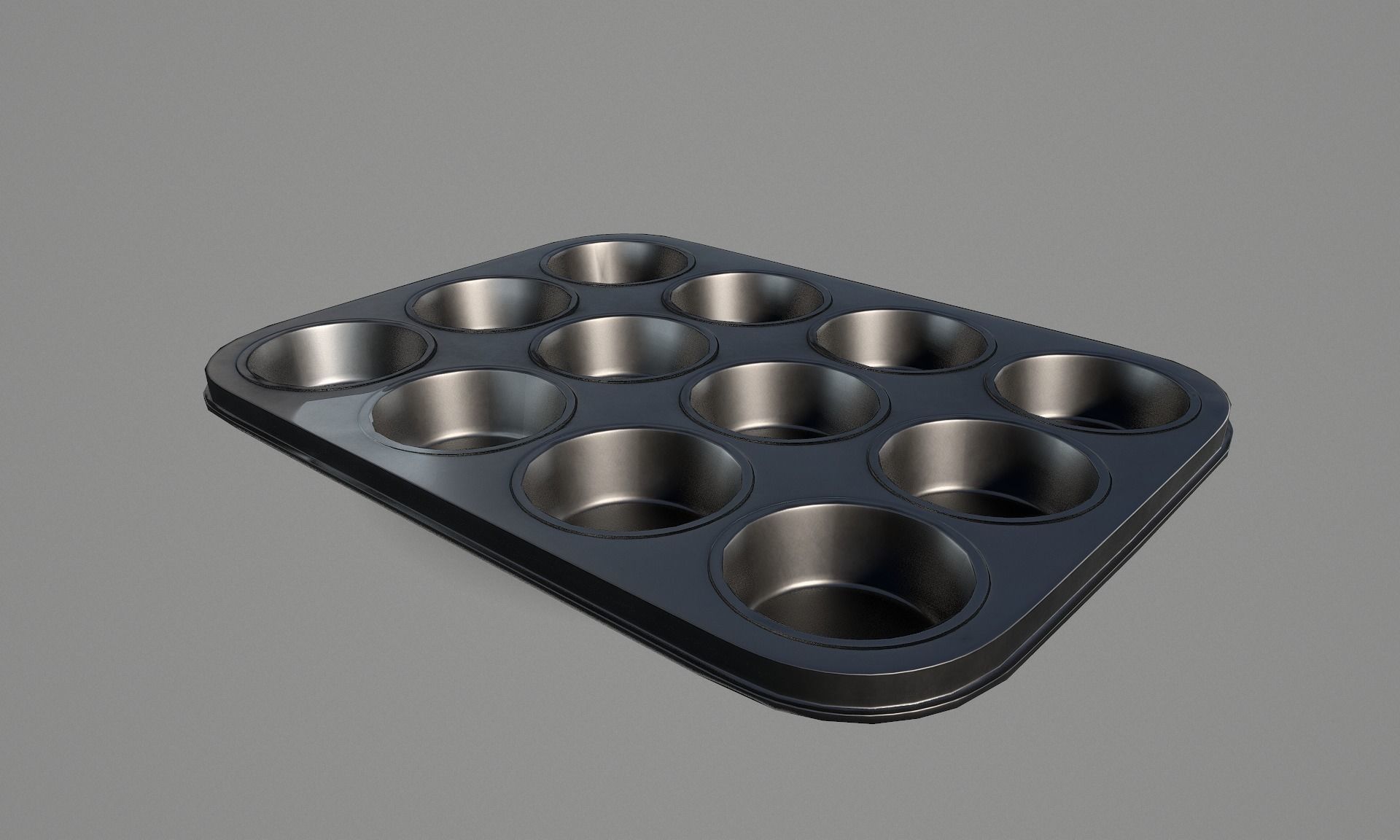 3D model Muffin Tin VR / AR / low-poly | CGTrader