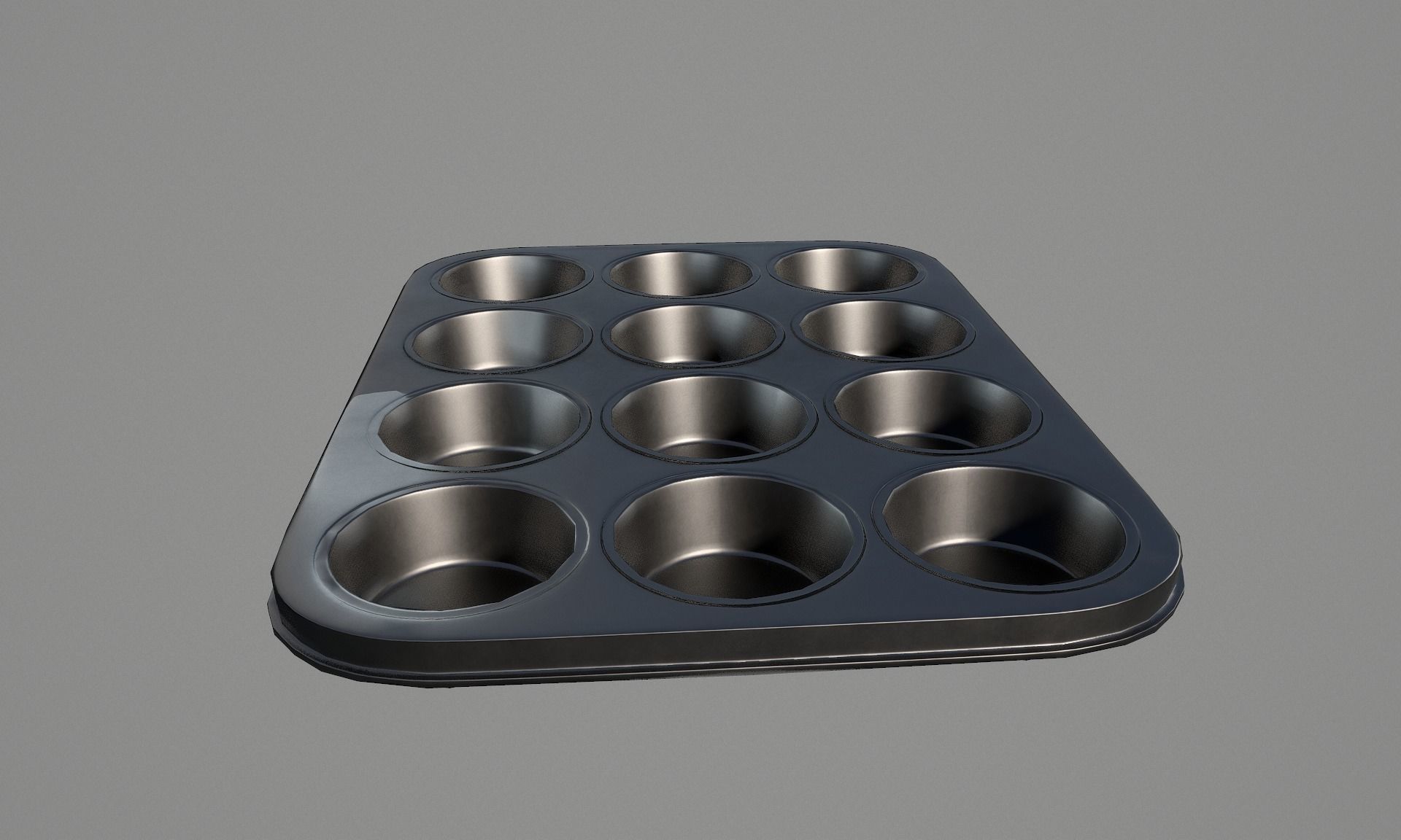 3D model Muffin Tin VR / AR / low-poly | CGTrader