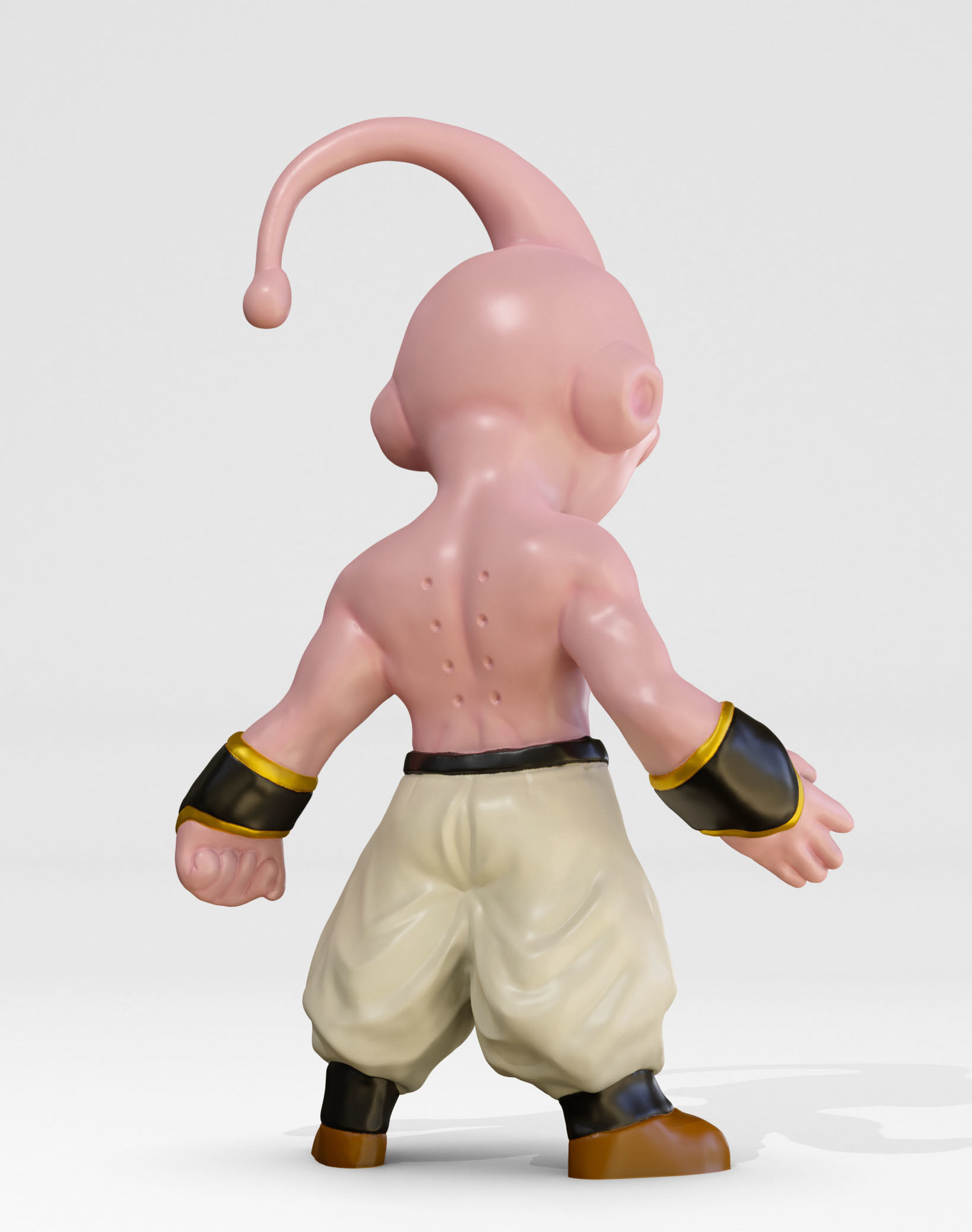 Majin Boo Kid - caricatura 3D model 3D printable | CGTrader