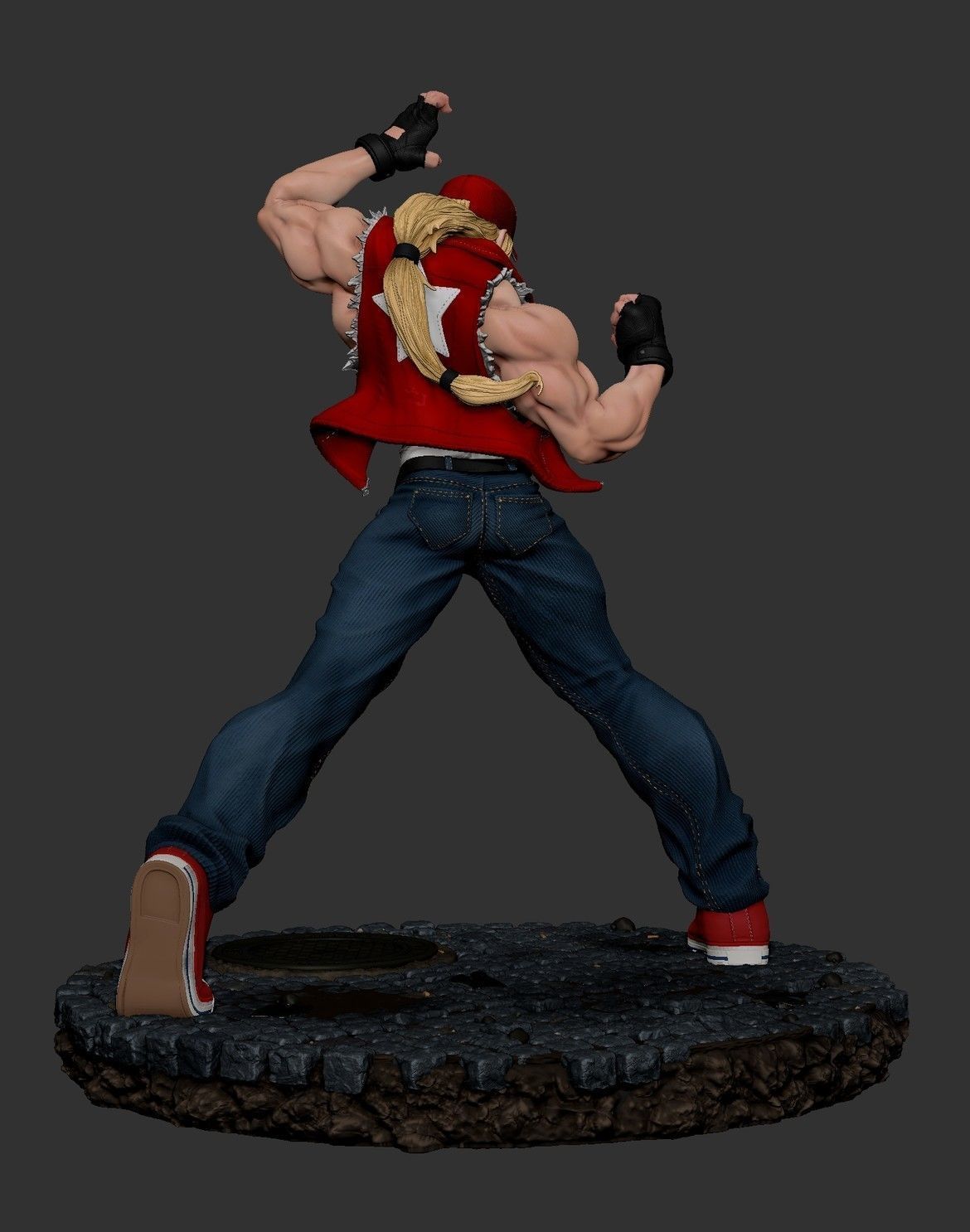 Terry character from street fighter 3D model 3D printable | CGTrader