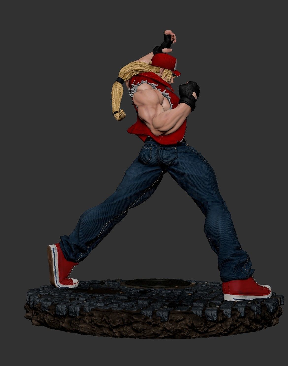 Terry character from street fighter 3D model 3D printable | CGTrader