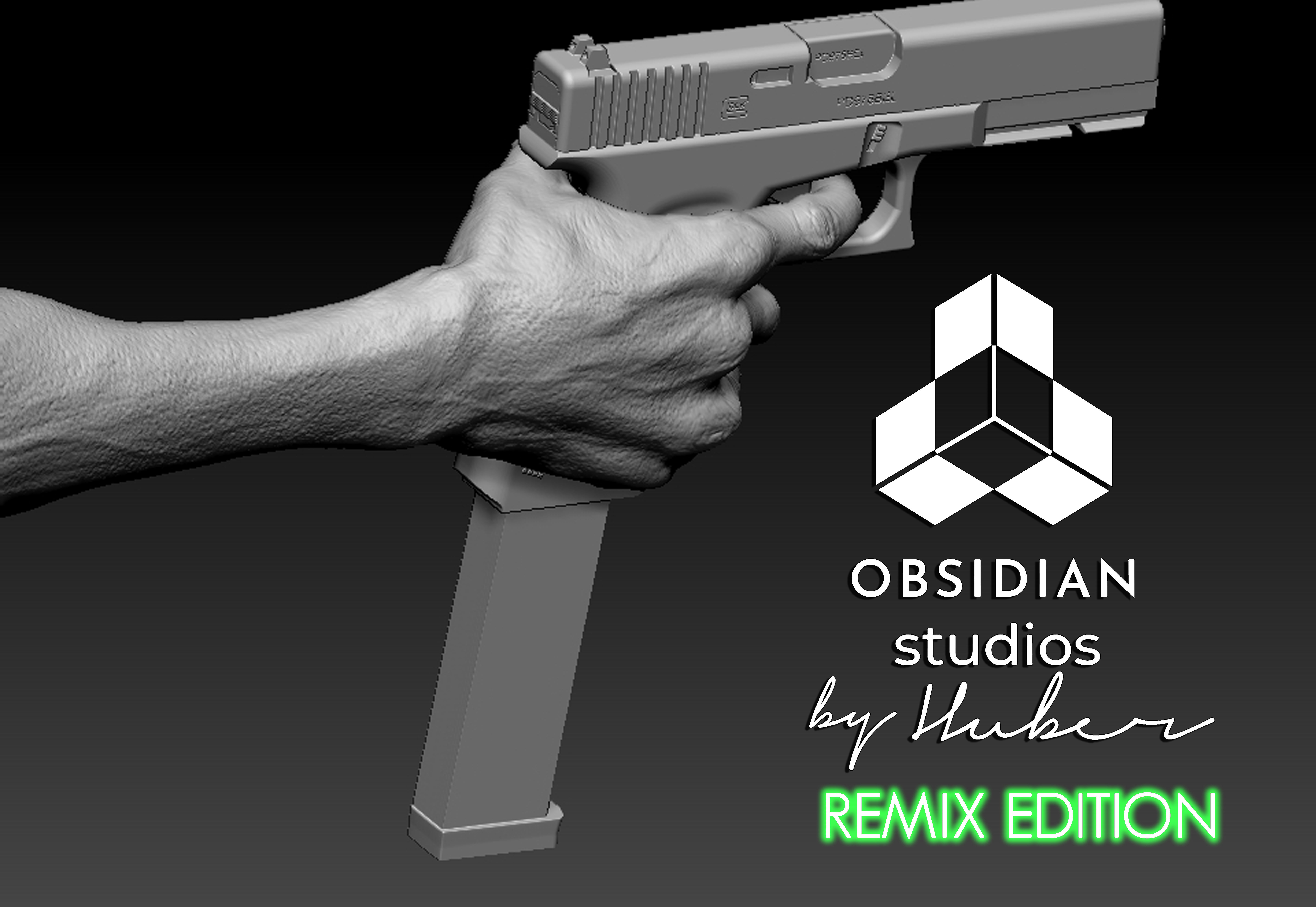 Joker Ledger Nurse Upgrade ONLY arms and weapons 3D model 3D printable ...