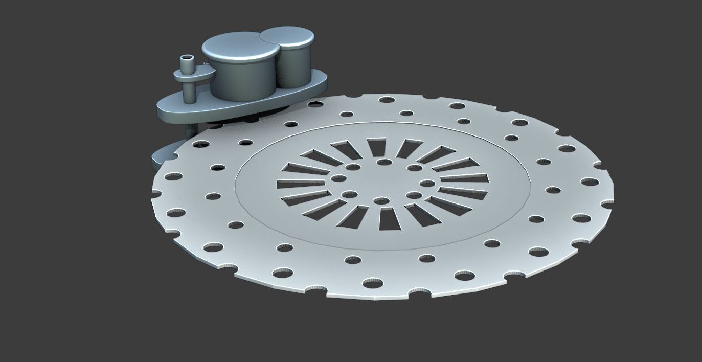 Bike Disc Brake - Caliper 3D Model 3D model | CGTrader