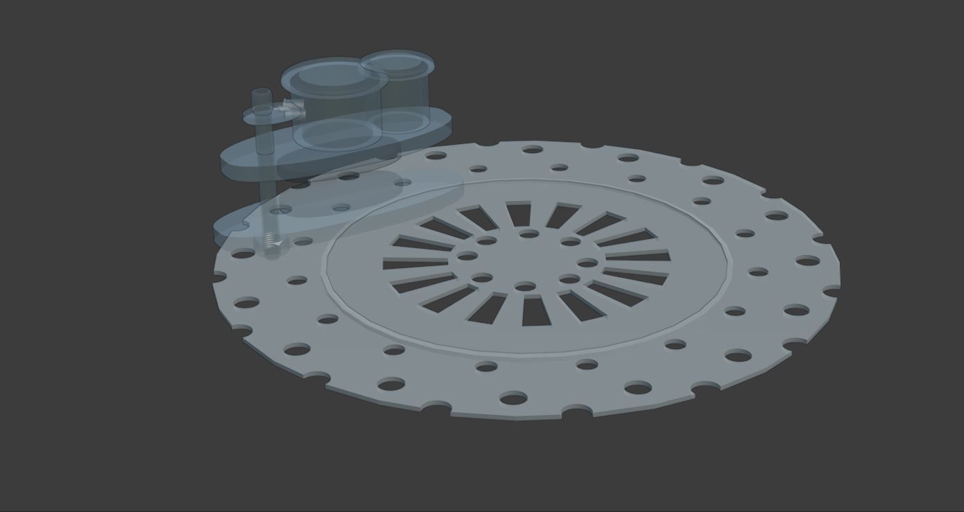 Bike Disc Brake - Caliper 3D Model 3D model | CGTrader