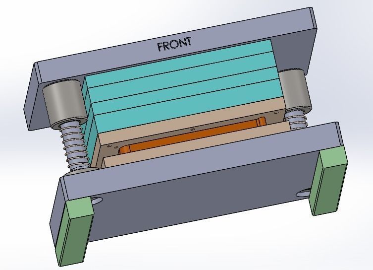 DIE SET cnc milling machine 3D model | CGTrader