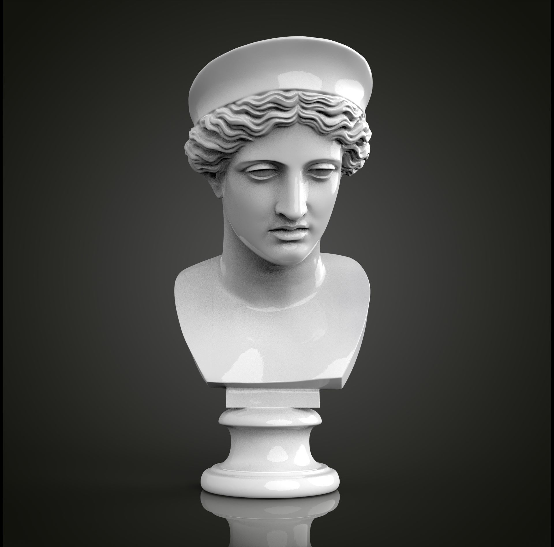 Bust of Hera 3D model 3D printable | CGTrader