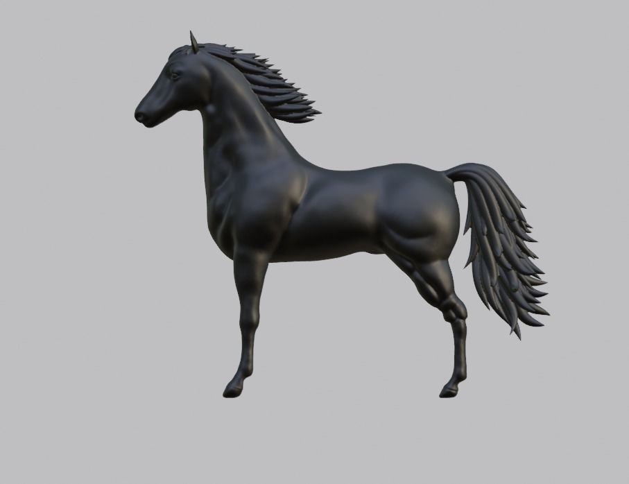 Blender 3d horse 3D model | CGTrader